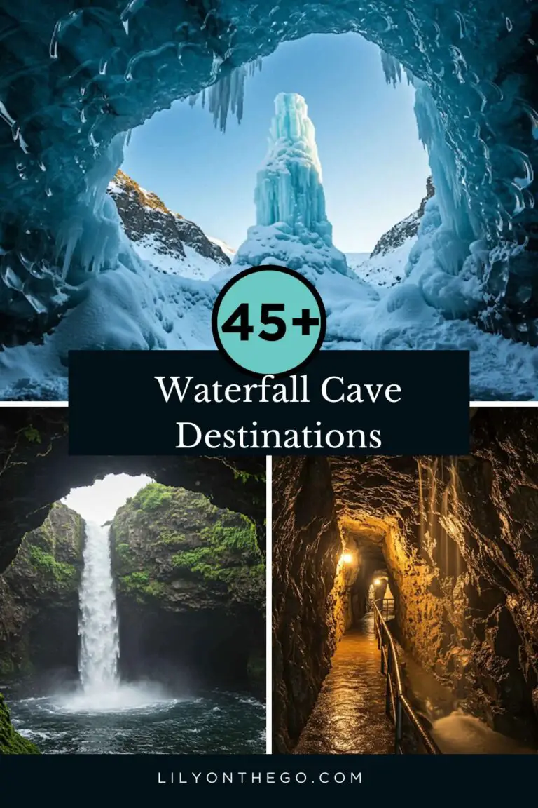 45+ Must-Visit Waterfall Cave Destinations Around the World