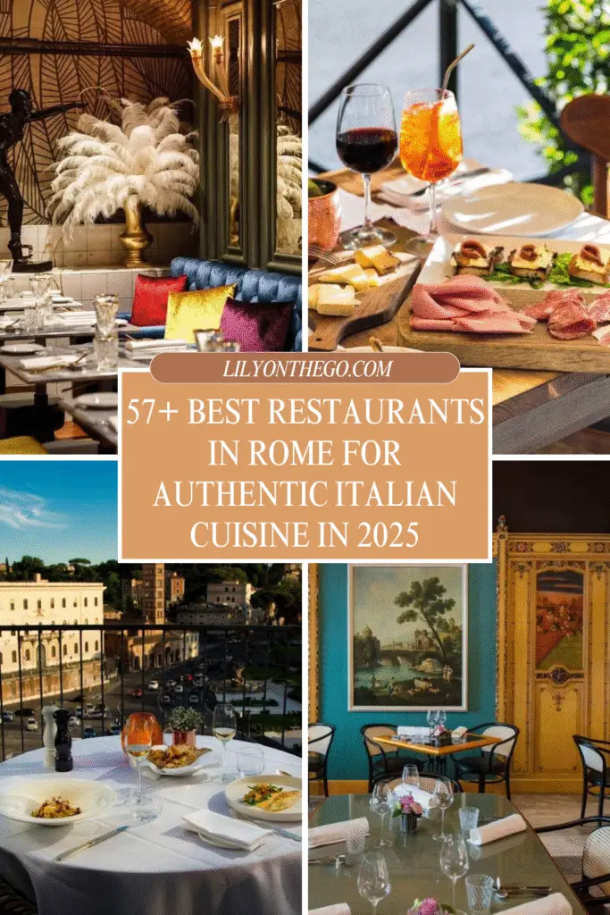 Best Restaurants in Rome for Authentic Italian Cuisine in 2025